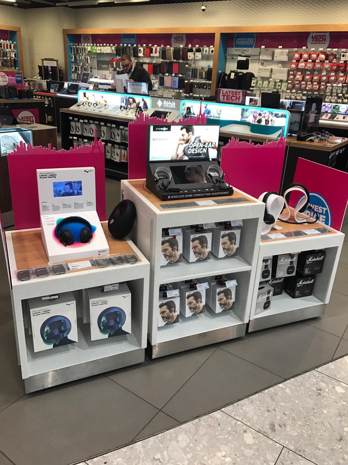 nuraphone Launches in Dixons Travel - European Sales Agency | Unlock EMEA